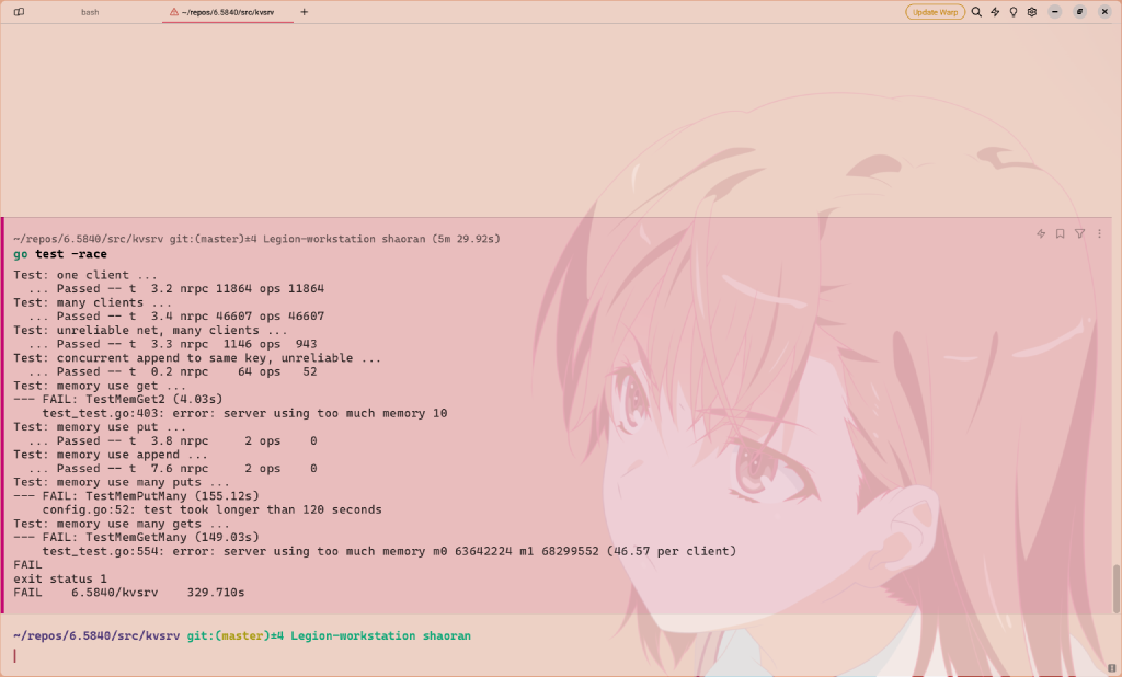 MIT 6.5840 Lab2 : Key/Value Server